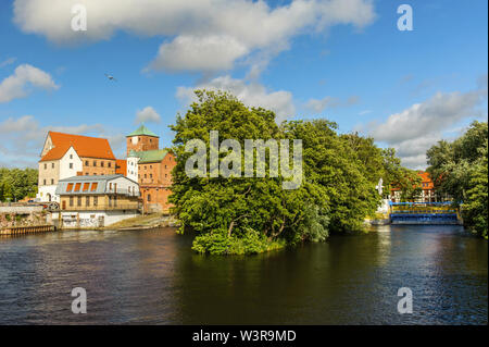 Poland, castle in Darlowo Stock Photo - Alamy