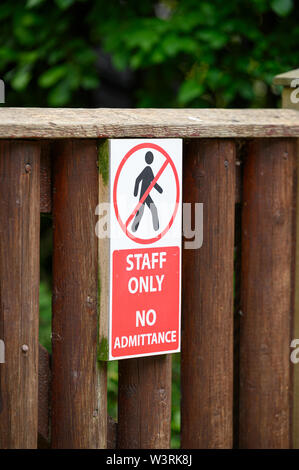 “No-Go Area” warning sign in yellow letters painted on grungy concrete ...