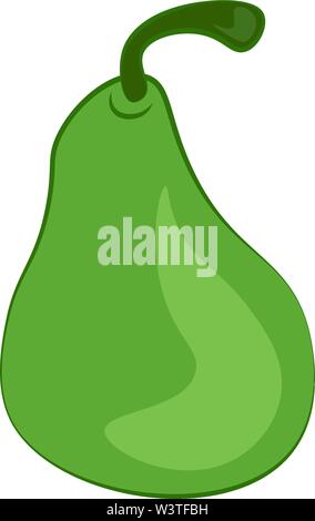 big green pear vector illustration Stock Vector Image & Art - Alamy