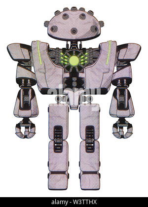 Cyborg containing elements: plughead dome design, heavy upper chest ...