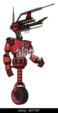 Cyborg containing elements: dual retro camera head, retro 80's head ...