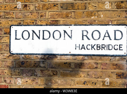Hackbridge Station South London UK Stock Photo - Alamy