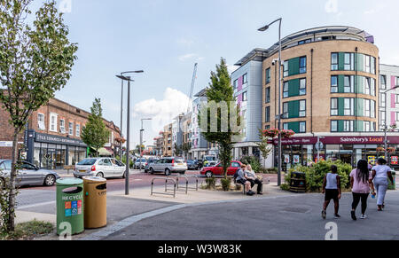 Hackbridge South London UK Stock Photo - Alamy
