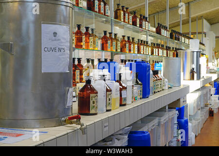 GRASSE, FRANCE -21 APR 2018- View of the Fragonard perfume museum and ...