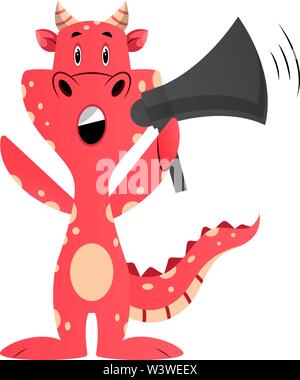 Megaphone talk person Stock Vector Image & Art - Alamy