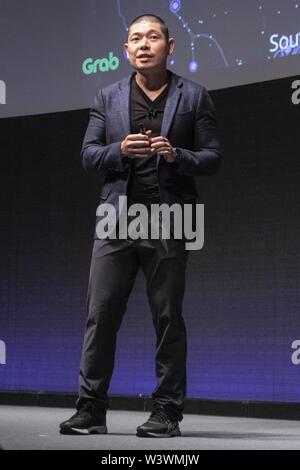 Anthony Tan, co-founder and CEO of Grab, 23 APril 2026. (Singapore ...
