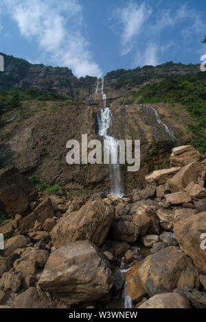 Kynrem Waterfall, Meghalaya, India Stock Photo - Alamy