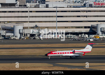 A Gulfstream G450 executive jet owned by the Bank of Utah Trustees ...