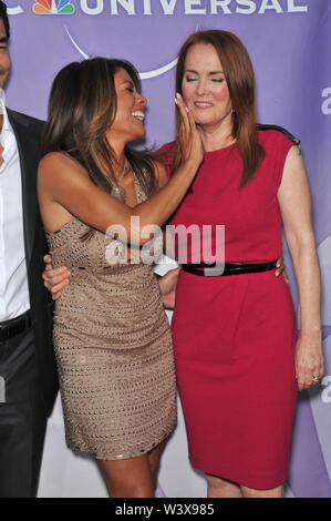 Lisa Vidal and Laura Innes at the NBC Summer Press Tour Party held at ...