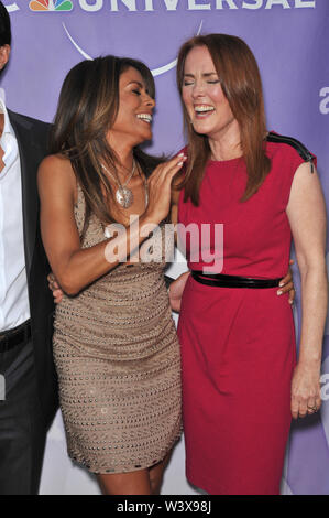 Lisa Vidal and Laura Innes at the NBC Summer Press Tour Party held at ...