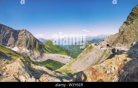 Traveling to beautiful French Alps in summer Stock Photo - Alamy