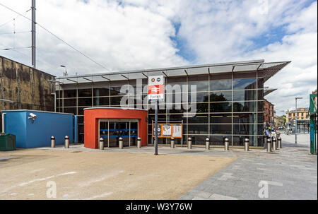 Partick bus station at transport hub beside partick Railway Station in ...