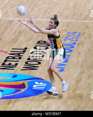 South Africas Karla Pretorius during the Netball World Cup match at the ...