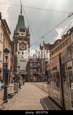 The streets of Freiburg im Breisgau, Germany Stock Photo - Alamy