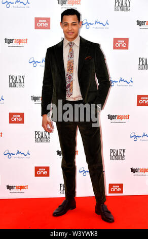 Peaky Blinders: Series 2 Premiere - Birmingham Stock Photo - Alamy