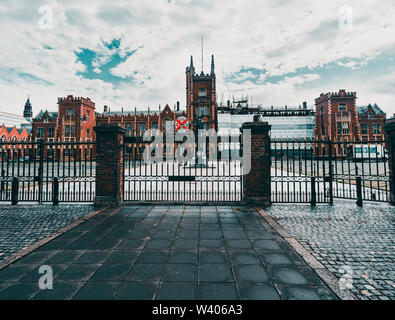 university square Belfast Northern Ireland UK Stock Photo - Alamy