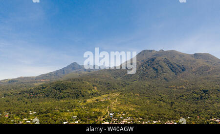 Hibok-Hibok Volcano. Mountain landscape on the island of Camiguin ...