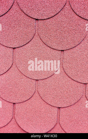 The roof of the house lined with gray bitumen shingles Stock Photo - Alamy