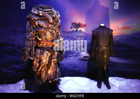 Costume & Harness Worn by Hodor Display in the Game of Thrones ...