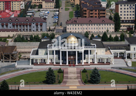 The Presidential Residence of the Republic of Ingushetia in the center ...