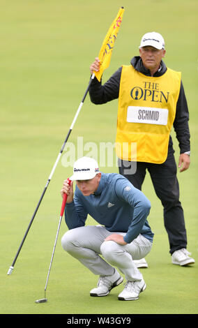 Germany's Matthias Schmid on day three of the Scottish Open 2025 at The ...