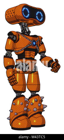 Cyborg containing elements: dual retro camera head, cyborg antenna head ...