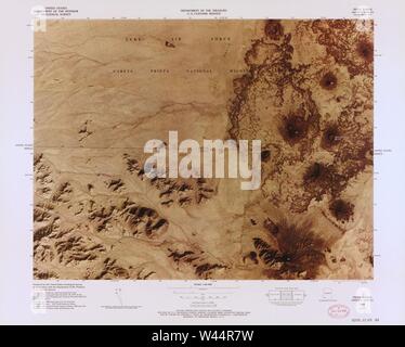 Color image map - (ports of entry, United States-Mexican border Stock ...