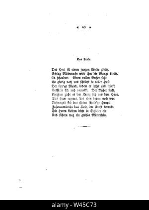 'Conrad Ferdinand Meyer Gedichte 068' refers to a poem by the Swiss ...