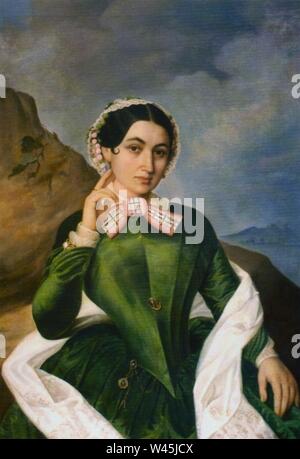 Constantin Lecca - Portretul Alexandrinei Vladoianu Stock Photo - Alamy