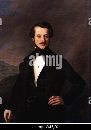 'Portretul lui Petre Lacusteanu' by Constantin Lecca is a 19th-century ...