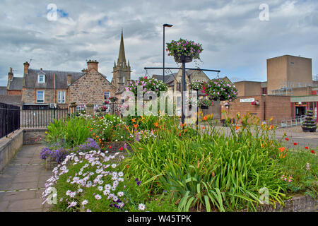 Forres Tolbooth in High Street Forres Moray Scotland Stock Photo - Alamy