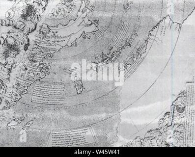 Contarini map western detail Stock Photo - Alamy