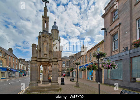 FORRES MORAY SCOTLAND THE MERCAT OR MARKET CROSS IN THE HIGH STREET ...