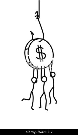 Greed vector icon isolated on transparent background, Greed ...