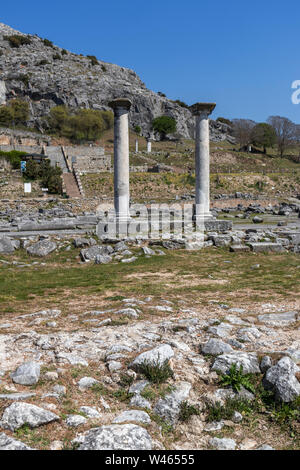 Unesco world heritage site Philippi, Macedonia, Greece Stock Photo - Alamy