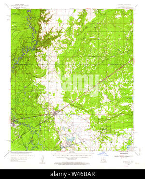 Starks, Louisiana, map 1959, 1:62500, United States of America by ...