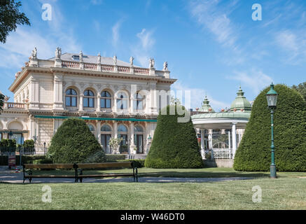 Exterior of Kursalon, a 19th century Italian renaissance style concert hall and events venue ...