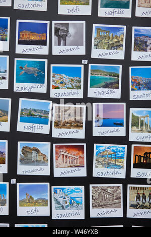 Postcards from Greece Stock Photo - Alamy