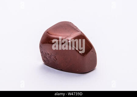 Red jaspis gem jewel mineral precious and shiny Stock Photo - Alamy