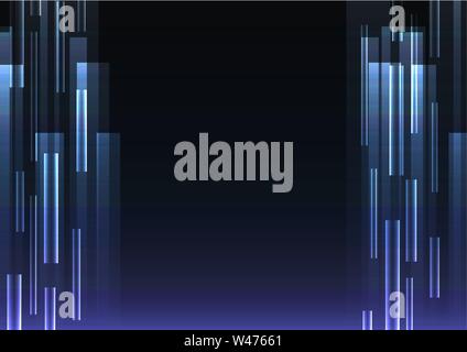 multicolour overlap pixel speed in dark background, geometric layer ...