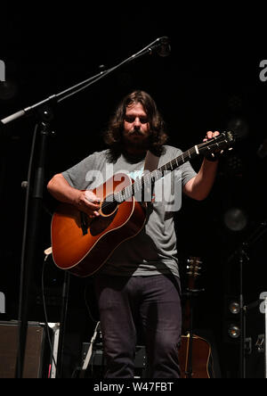 July 17, 2019 - DAVE BRUZZA (guitar), ) of Greensky Bluegrass preform ...