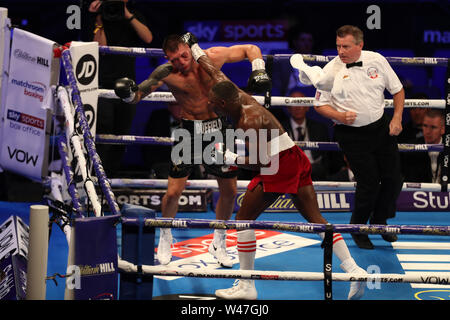 20th July 2019, The 02 Arena, London, England; Heavyweight Boxing, WBC ...