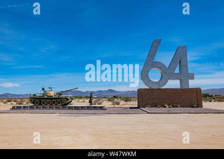 Liberty Sculpture Park outside Yermo, California, USA Stock Photo - Alamy