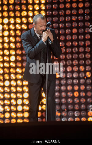 Paodva, Italy. 20th July, 2019. Music Concert: Laura Pausini and Biagio ...