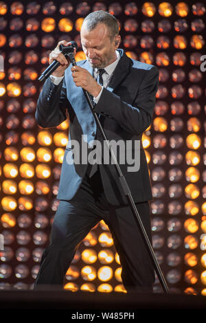 Paodva, Italy. 20th July, 2019. Music Concert: Laura Pausini and Biagio ...