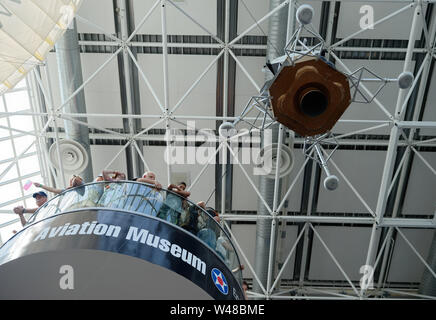 Cradle of Aviation Museum Lunar Module Stock Photo - Alamy