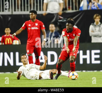Alphonso Davies (19) in play during Conmebol Copa America 2024 ...