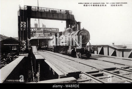 [ 1930s Japan - Japanese Steam Locomotive with Crew ] — Train crew in ...