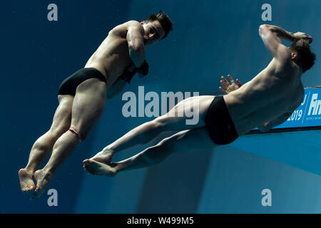 Domonic Bedggood, Declan Stacey AUS Australia Gwangju South Korea 15/07 ...