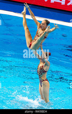 CAN - Canada, HOLZNER Claudia SIMONEAU Jacqueline Gwangju South Korea ...